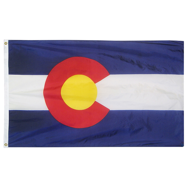 Colorado State Flag Poly – Collins Flags