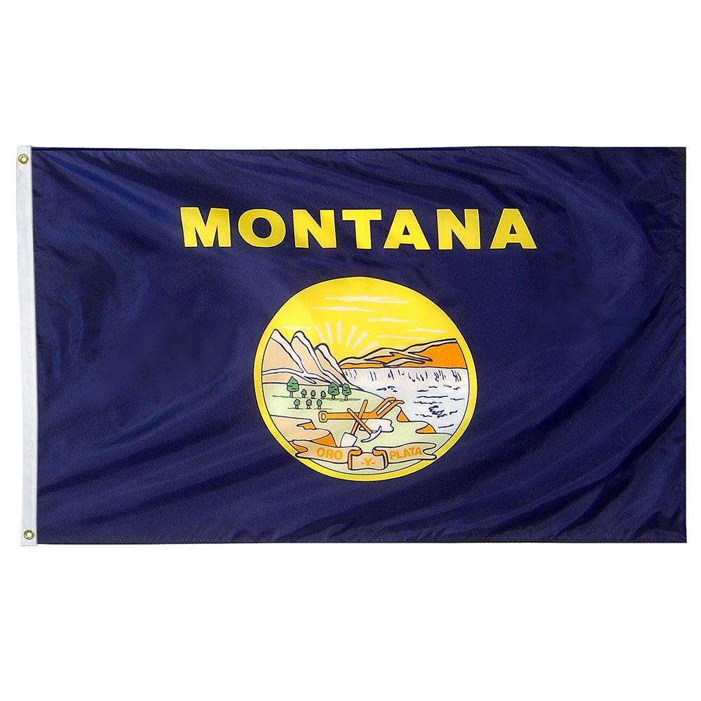 Montana State Flag Poly – Collins Flags