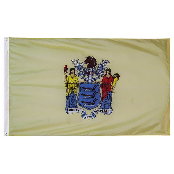 New Jersey State Flag Nylon – Collins Flags