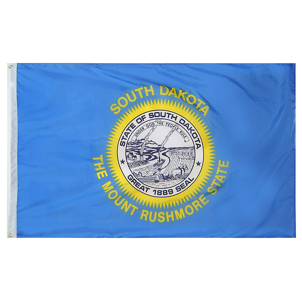 South Dakota State Flag Poly – Collins Flags