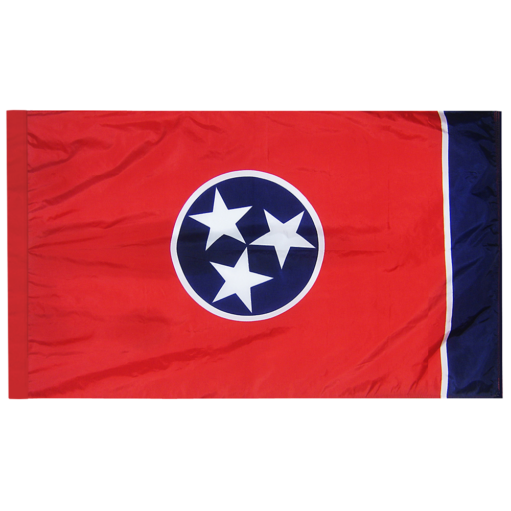 Tennessee 3 X 5 Nylon Pole Hem – Collins Flags