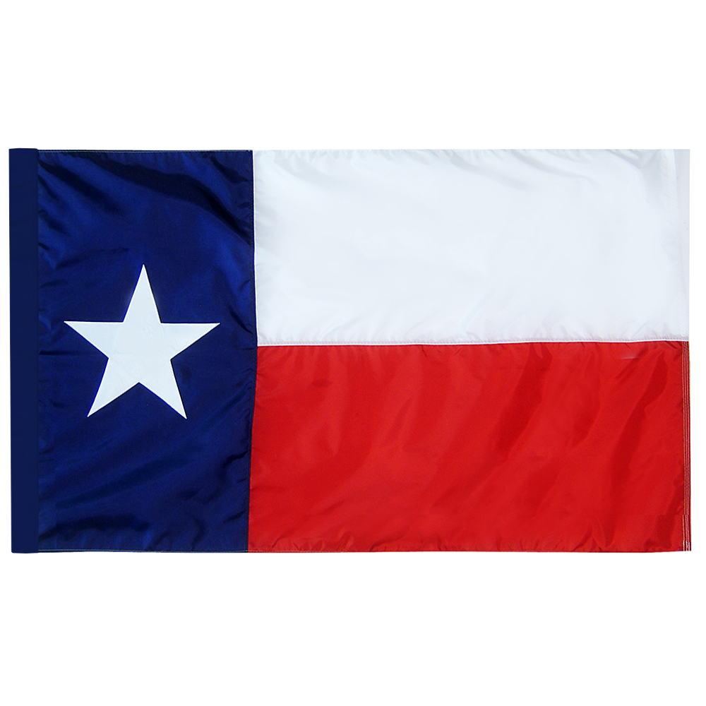 Texas 3 X 5 Nylon Pole Hem – Collins Flags
