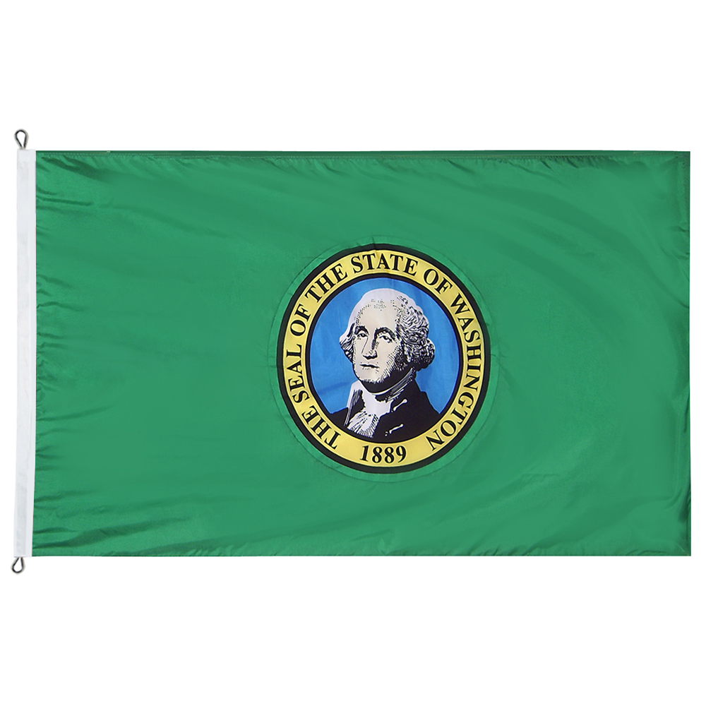 Washington Nylon with Rope and Thimble – Collins Flags