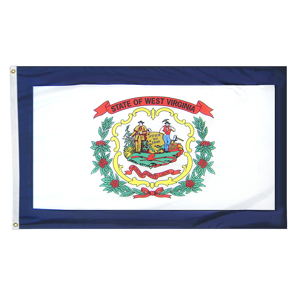 West Virginia State Flag Nylon – Collins Flags