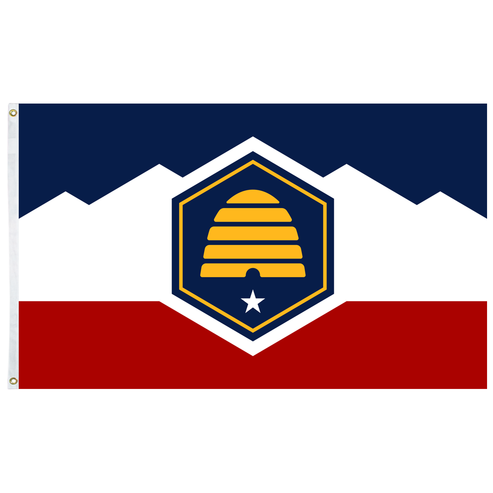 Utah State Flag Poly – Collins Flags