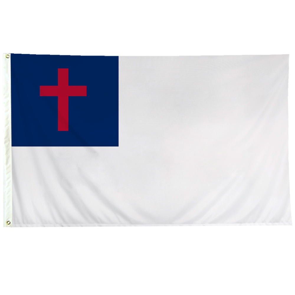 Christian Nylon with Header and Grommet – Collins Flags