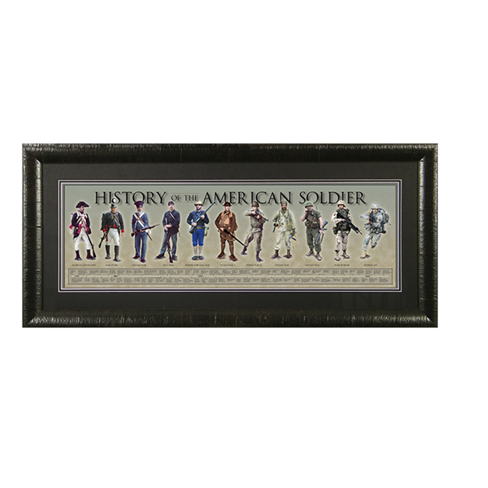 Prints, Soldier, Framed – Collins Flags