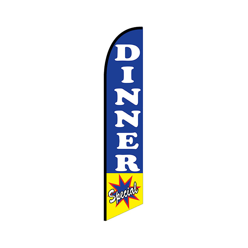 Dinner Knit Poly Banner – Collins Flags