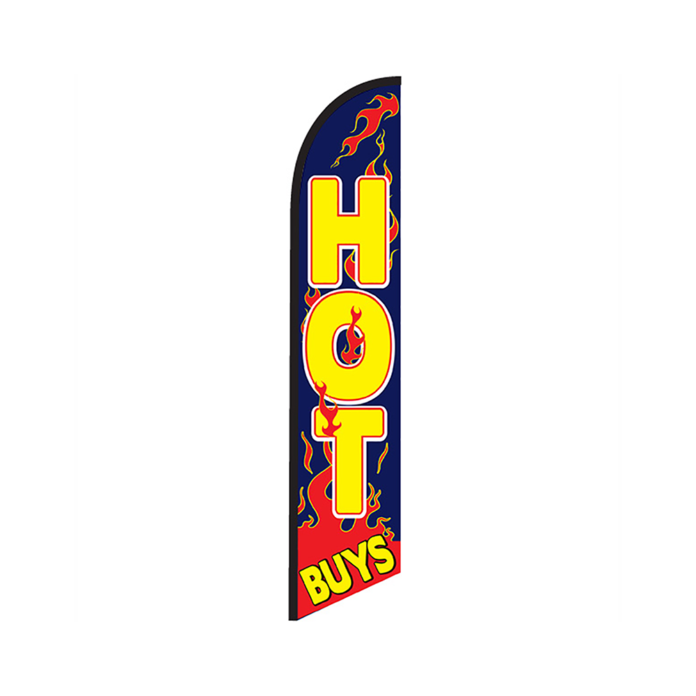 Hot Buys Knit Poly Banner – Collins Flags